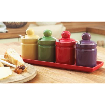 Stoneware Condiment Set | Lakeland
