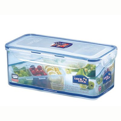 Lock & Lock Divided Food Storage Container 3.4L | Lakeland