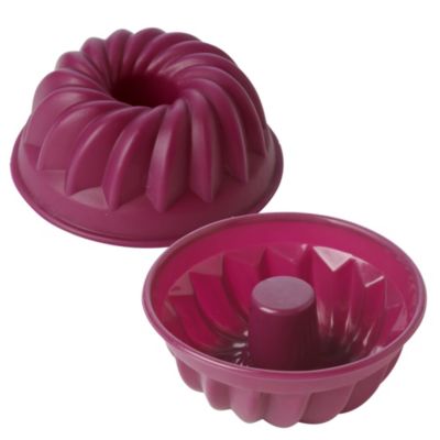 4 Silicone Mini Bund Moulds | Lakeland