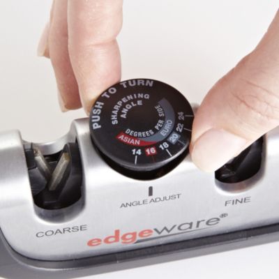 Edgeware® Adjustable Knife Sharpener | Lakeland