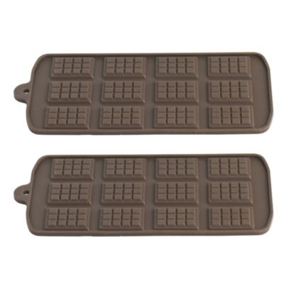 2 Mini Chocolate Bar Moulds | Lakeland