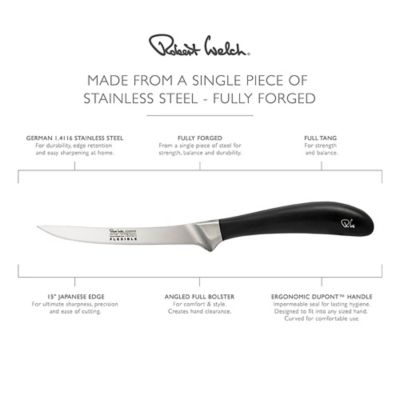 Robert Welch Signature Flexible Filleting Knife 16cm | Lakeland