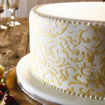 Cake Band Filigree Stencil | Lakeland