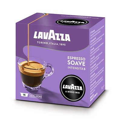 Lavazza Coffee Capsules Espresso Soave Mild x16 | Lakeland