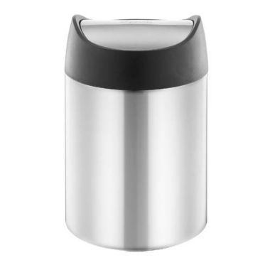 simplehuman Tabletop Swing Bin 1.5L, Stainless Steel | Lakeland