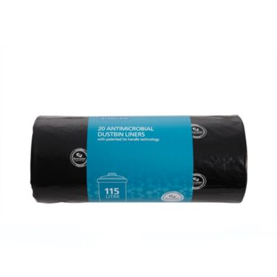20 Antimicrobial Dustbin Bin Liners | Lakeland