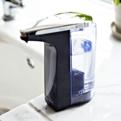simplehuman Compact Sensor Pump & 200ml Soap, Black | Lakeland