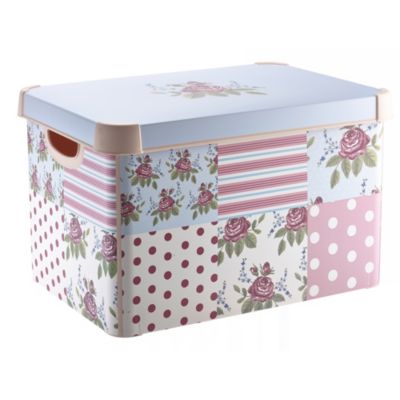 Floral Patchwork Decorative Box | Lakeland