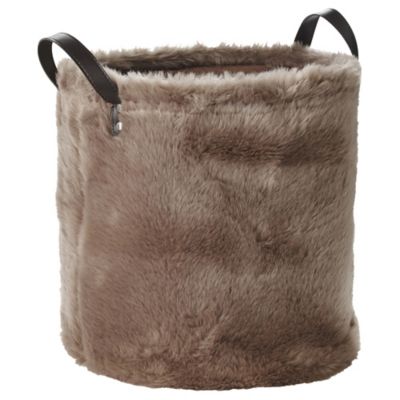 Faux Fur Storage Tote 21.5L | Lakeland