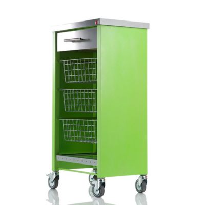 Hahn Chelsea Kitchen Trolley, Green | Lakeland