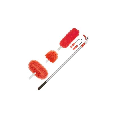 OXO Good Grips Long Reach Duster Kit With 3 Pivoting Heads | Lakeland
