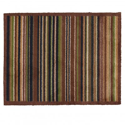 Hug Rug Indoor Door Mat Forest Stripe 85 x 65 cm | Lakeland