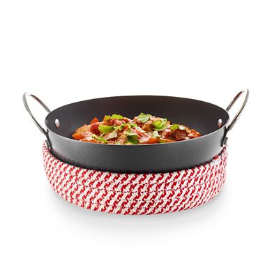 Prue’s World 20cm Karahi Cooking Dish with Basket | Lakeland