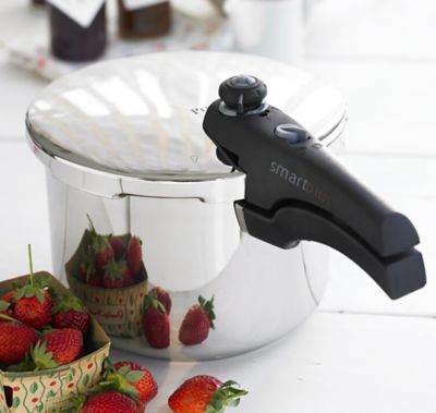 Prestige Smart Plus Stainless Steel Pressure Cooker 6 Litre | Lakeland