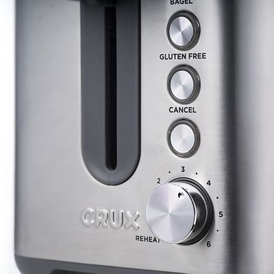 CRUX 2-Slice Toaster, Stainless Steel CRUX008 | Lakeland
