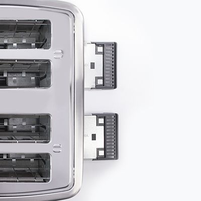 CRUX 4-Slice Toaster, Stainless Steel CRUX007 | Lakeland