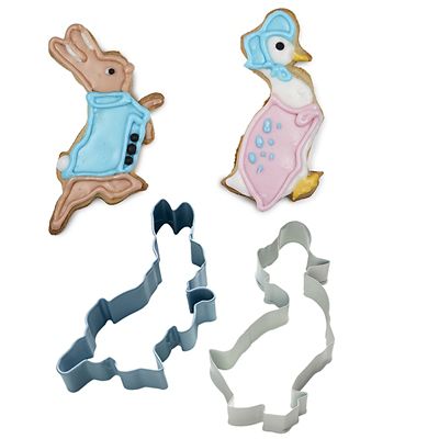 Anniversary House Peter Rabbit Cookie Cutters – Pack of 2 | Lakeland