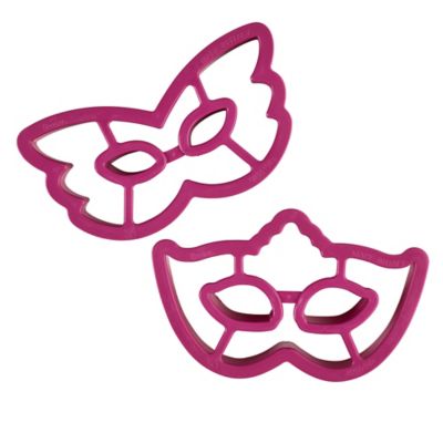 2 Venetian Mask Cookie Cutters | Lakeland
