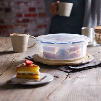 LocknLock Clear Round Cake Containers | Lakeland