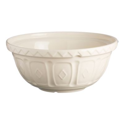 Mason Cash Cream Ceramic Mixing Bowl 26cm | Lakeland