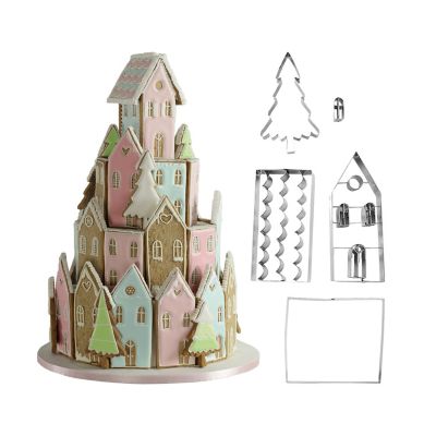 5-Piece Gingerbread House Cutter Set | Lakeland