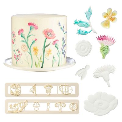 Wildflower Icing Cutter Set | Lakeland