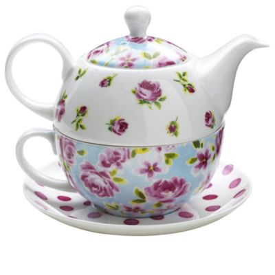 Vintage Rose Tea For One | Lakeland