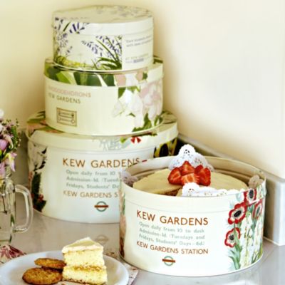 4 Kew Garden Cake tins | Lakeland