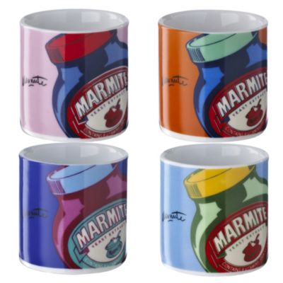 4 Marmite Egg Cups | Lakeland