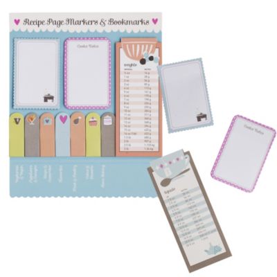 Recipe Page Markers & Bookmarks | Lakeland
