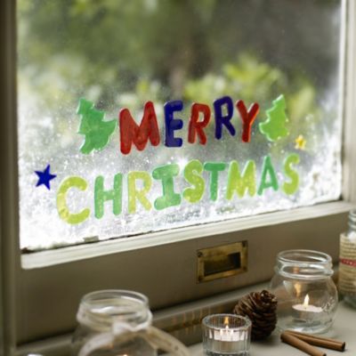 Merry Christmas Window Gels | Lakeland