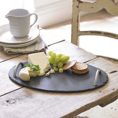 Artesa Oval Slate Platter | Lakeland