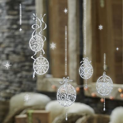 Bauble Window Decorations | Lakeland