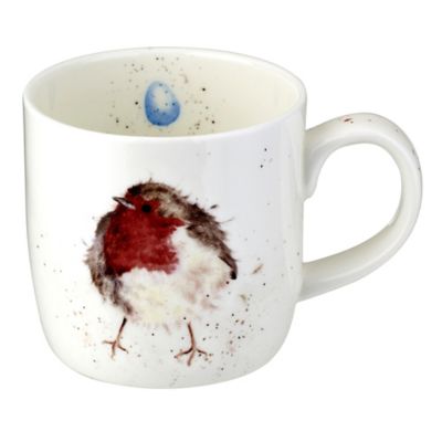 Robin Royal Worcester Mug | Lakeland