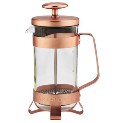 Barista & Co Copper 3 Cup Cafetiere | Lakeland