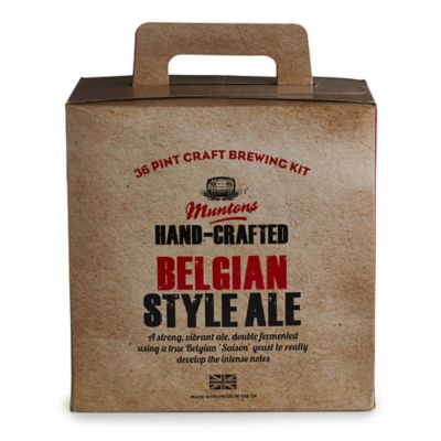 Muntons Belgian-Style Ale Homebrew Beer Making Kit 36pts | Lakeland