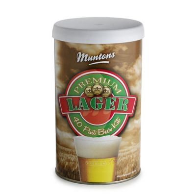Muntons Premium Lager Homebrew Beer Making Kit (40pts) | Lakeland