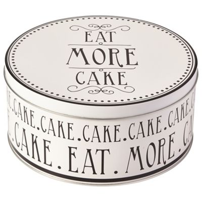 Love Food Cake Storage Tin | Lakeland