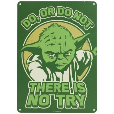 Star Wars Yoda Metal Wall Sign | Lakeland