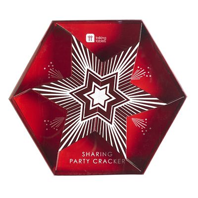 Sharing Star Christmas Party Cracker | Lakeland
