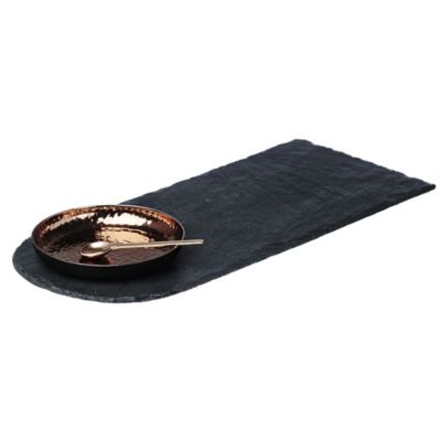 Just Slate Copper & Slate Serving Platter | Lakeland