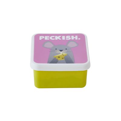 Jolly Awesome 'Hangry, Hungry, Peckish' Snack Lunch Box Trio | Lakeland