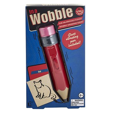 In a Wobble Drawing Game with Giant Wobbly Pen | Lakeland