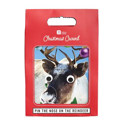 Talking Tables Pin the Nose on the Reindeer Christmas Game | Lakeland