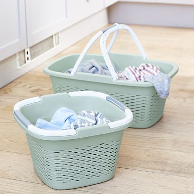 Large-Handled Lightweight Laundry Basket 17L | Lakeland