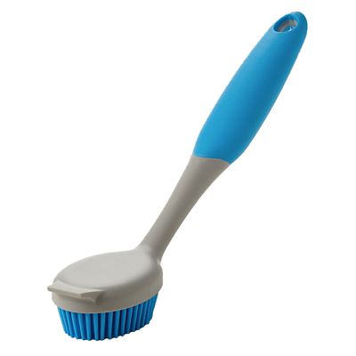 Scrubby Dish Brush Washing Up Brush with Scraper | Lakeland