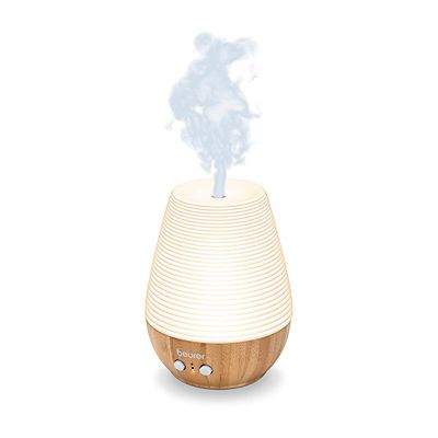 Beurer Aroma Diffuser with Colour-Changing Mood Lighting LA40 | Lakeland