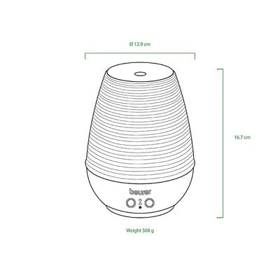 Beurer Aroma Diffuser with Colour-Changing Mood Lighting LA40 | Lakeland