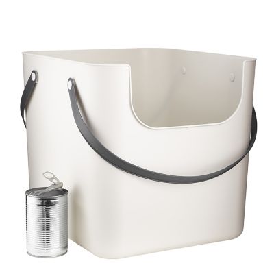 Rotho Albula Recycling Waste Bin Putty Colour 40L | Lakeland