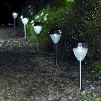 8 Solar Dual Function Lights | Lakeland